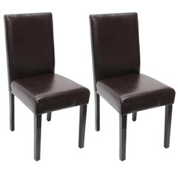MCW ESSZIMMERSTUHL Braun 2er-Set