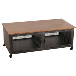 MCW COUCHTISCH Schwarz, Braun