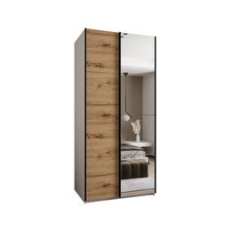 SCHWEBET&Uuml;RENSCHRANK 245,5/110/64 2-t&uuml;rig