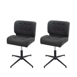 MCW ESSZIMMERSTUHL Anthrazit 2er-Set