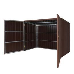 MCW M&Uuml;LLTONNENVERKLEIDUNG Braun