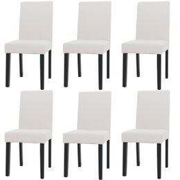 MCW ESSZIMMERSTUHL Cremewei&szlig; 6er-Set