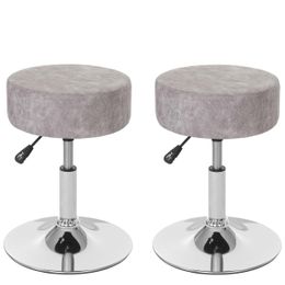 MCW HOCKER Hellgrau 2er-Set