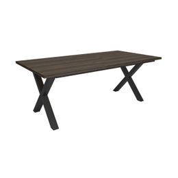 ESSTISCH, Dunkler Eiche, 194/90/74 cm
