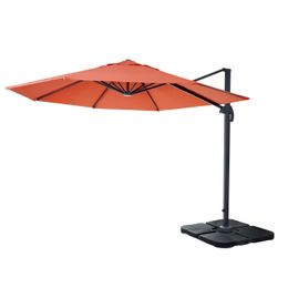 MCW AMPELSCHIRM I RUND Orange 300/300 cm