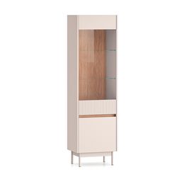 VITRINE Connie Kaschmir und Holz