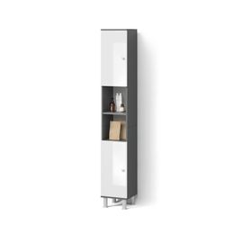 BADSCHRANK Fucino Anthrazit 30 x 190 cm