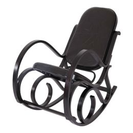 MCW SCHAUKELSTUHL Walnuss Dekor, Braun