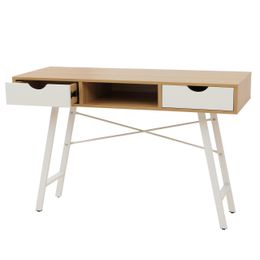 MCW SCHREIBTISCH rechteckig Buche Dekor
