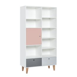 B&Uuml;CHERREGAL Holz Rose