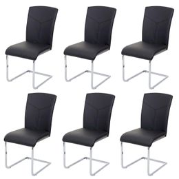 MCW ESSZIMMERSTUHL Schwarz 6er-Set