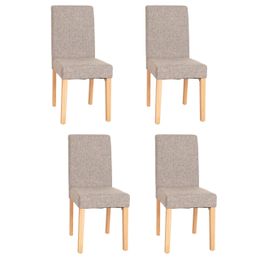 MCW ESSZIMMERSTUHL Grau, Braun 4er-Set