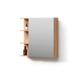 SPIEGELSCHRANK Fucino Goldkraft Eiche 62 x 64 cm