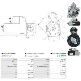 AS-PL Starter s01183seg f&uuml;r JEEP Chrysler