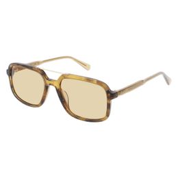 Gant GA00016 | Herren-Sonnenbrille | Fassung: Vollrand, Pilot, Acetat, Gr&uuml;n Hell | Glasfarbe: Braun