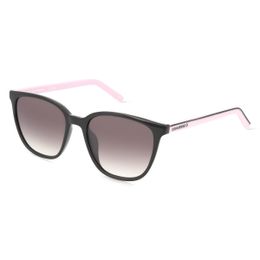 Converse CV528S ELEVATE | Unisex-Sonnenbrille | Fassung: Vollrand, Quadratisch, Kunststoff, Schwarz | Glasfarbe: Grau Verlaufend