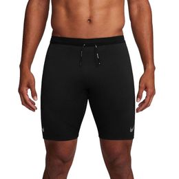 Nike AeroSwift Dri-FIT ADV Running 1/2-Length Tights Bekleidung Herren schwarz