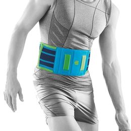 Bauerfeind Sports Back Support Bekleidung Unisex blau