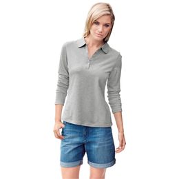 Heine Langarm-Poloshirt