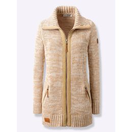 Longstrickjacke