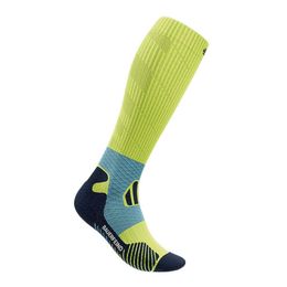 Bauerfeind Sports Trail Run Compression Socks - EU 42-45 Bekleidung Herren gr&uuml;n