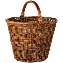 IB Laursen Weidenkorb mit niedrigem Querhenkel 36 x 40 x 42 cm skandinavische Deko Online Shop