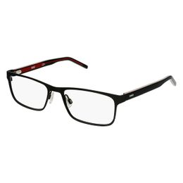HUGO BOSS Hugo HG 1005 Brille Herren | Fassung: Vollrand, Quadratisch, Schwarz Rot