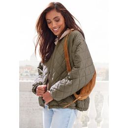 French Connection Steppjacke gr&uuml;n Gr. XS (32/34) f&uuml;r Damen. Mit Label. Comfort Fit