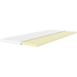 Topper OTTO HOME "Tornby Topper 90x200 cm,180x200 cm, in 4 H&auml;rtegraden", wei&szlig;, B:90cm H:6cm L:200cm, Hybridschaum, Komfortschaum, Topper, Matratze & Boxspringbett, Hausstauballergiker geeignet, langlebig