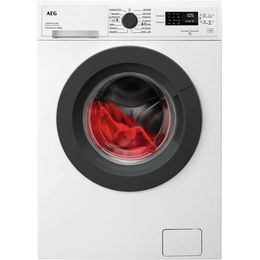 AEG Waschtrockner "LWK6A50680", Wasch_Trocken_Zyklus: D (A-G), silber (wei&szlig;), B:59,7cm H:84,7cm T:55,7cm, Waschtrockner, Wash-to-Dry: Per Knopdruck Waschen und Trocknen in einem Durchgang, Waschtrockner