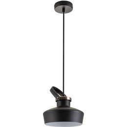 Paco Home Pendelleuchte "INKA M", schwarz, 1, Leuchten, H&auml;ngelampe Esszimmer K&uuml;chenlampe H&auml;ngend Esstischlampe Innen Gold, Pendelleuchte