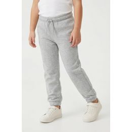 Sweathose KIDS Only "KOGSWEAT PANTS SWT NOOS", M&auml;dchen, Gr. 128, N-Gr, light grau melange, Sweatware, Obermaterial: 60% Baumwolle, 40% Polyester, meliert, unifarben, regular fit lang, Hosen Sweathose