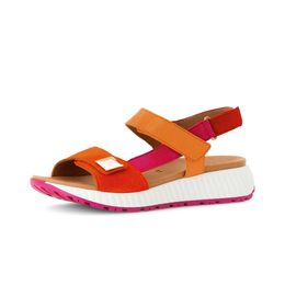 Plateausandaletten Gabor "Plateau Sandale", Damen, Gr. 44, multicolour, Schuhe