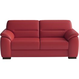 Sit & More 3-Sitzer SIT & MORE "Montego", feuerrot, B:196cm H:88cm T:90cm, Sofas, mit Federkern