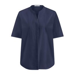 Peter Hahn - Bluse, blau, Gr. 44 / L - Baumwolle