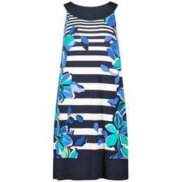 Peter Hahn Betty Barclay - Jersey-Kleid, blau, Gr. 48 / XL
