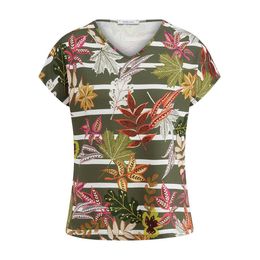 Peter Hahn - Rundhals-Shirt, gr&uuml;n, Gr. 36 / S