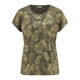 Peter Hahn - Rundhals-Shirt, gr&uuml;n, Gr. 48 / XL