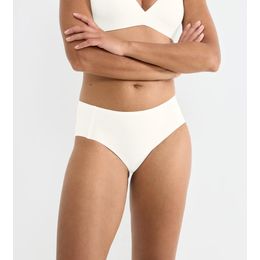 Hipster Sloggi "ZERO Feel Pure Hipster", Damen, Gr. L, silk wei&szlig;, Single Jersey, Obermaterial: 54% Modal, 24% Polyamid, 22% Elasthan, k&ouml;rpernah, Unterhosen, nat&uuml;rlich und unsichtbar