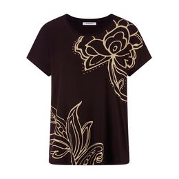 Peter Hahn - Rundhals-Shirt, schwarz, Gr. 40 / M