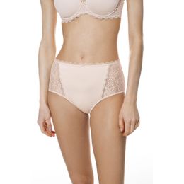 Taillenslip Mey "Amorous", Damen, Gr. 42, beige (bailey), Spitze, Obermaterial: 87% Polyamid, 13% Elasthan, k&ouml;rpernah, Unterhosen Taillenslip, Seiten mit Spitze verziert