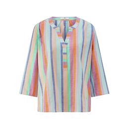 Peter Hahn - Bluse, mehrfarbig, Gr. 46 / L - Baumwolle