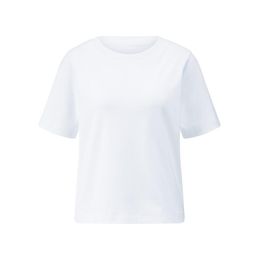 Peter Hahn - Rundhals-Shirt, weiss, Gr. 48 / XL - Baumwolle