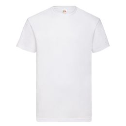 Fruit of the Loom - "Valueweight" T-Shirt f&uuml;r Herren/Damen Unisex (Wei&szlig;)