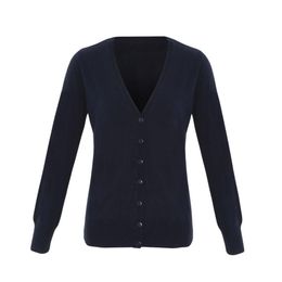 Premier Womens/Ladies Essential Acryl-Strickjacke (Marine)