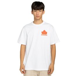 T-Shirt Element "Sporting", Herren, Gr. M, wei&szlig; (optic wei&szlig;), Obermaterial: 100% Baumwolle., Shirts T-Shirt