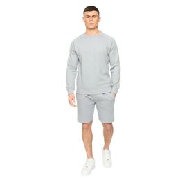 CrossHatch - "Cresswill" Sweatshirt f&uuml;r Herren (Stahlblau)