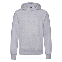 Fruit of the Loom - "Classic" Kapuzenpullover f&uuml;r Herren (Grau meliert)