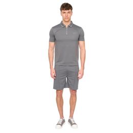 Duck and Cover - "Medford" Polo und Shorts Set f&uuml;r Herren, Alltag (Grau)