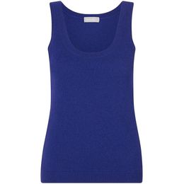include - Stricktop aus 100% Kaschmir, blau, Gr. 40 / M - Kaschmir